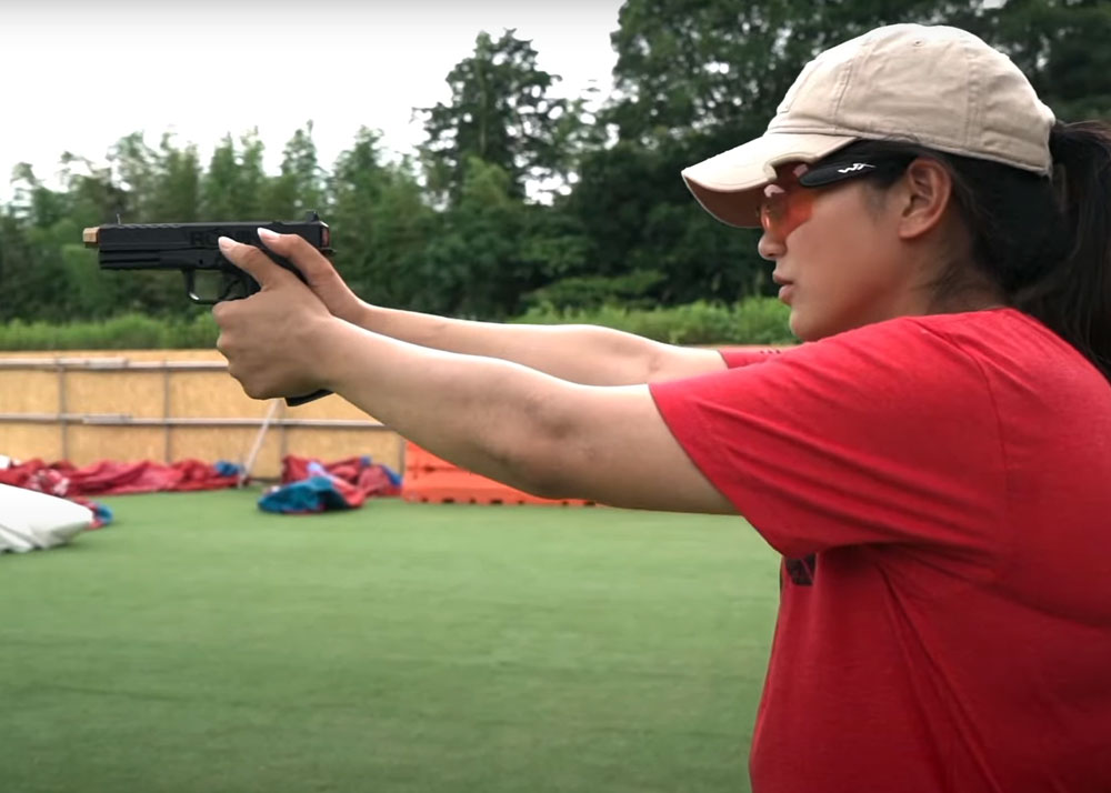 Lilly Tactical With The RWA Agency Arms Ronin Pistol | Popular Airsoft ...