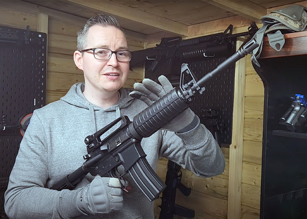 Logan Plays On The Tokyo Marui M4A1 SOCOM NGRS | Popular Airsoft: Welcome To The Airsoft World