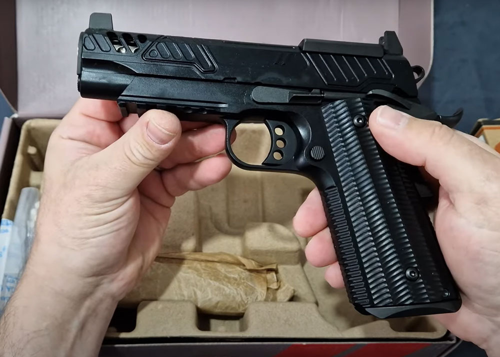 PTS ZEV EB 1911 Unboxing By The Middle Aged Gamer | Popular Airsoft ...
