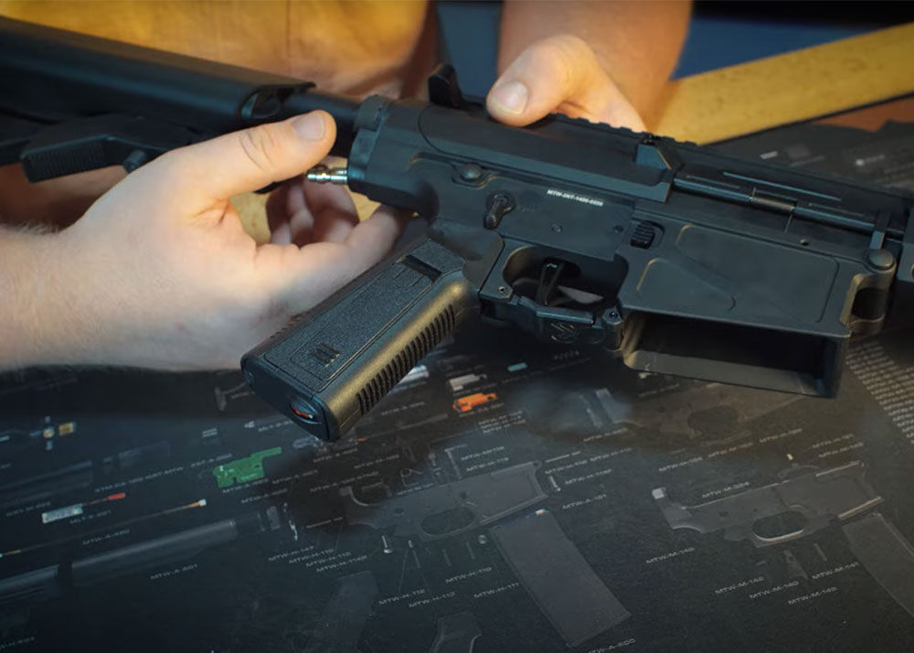 Wolverine Airsoft MTW Battery Grip Installation | Popular Airsoft ...