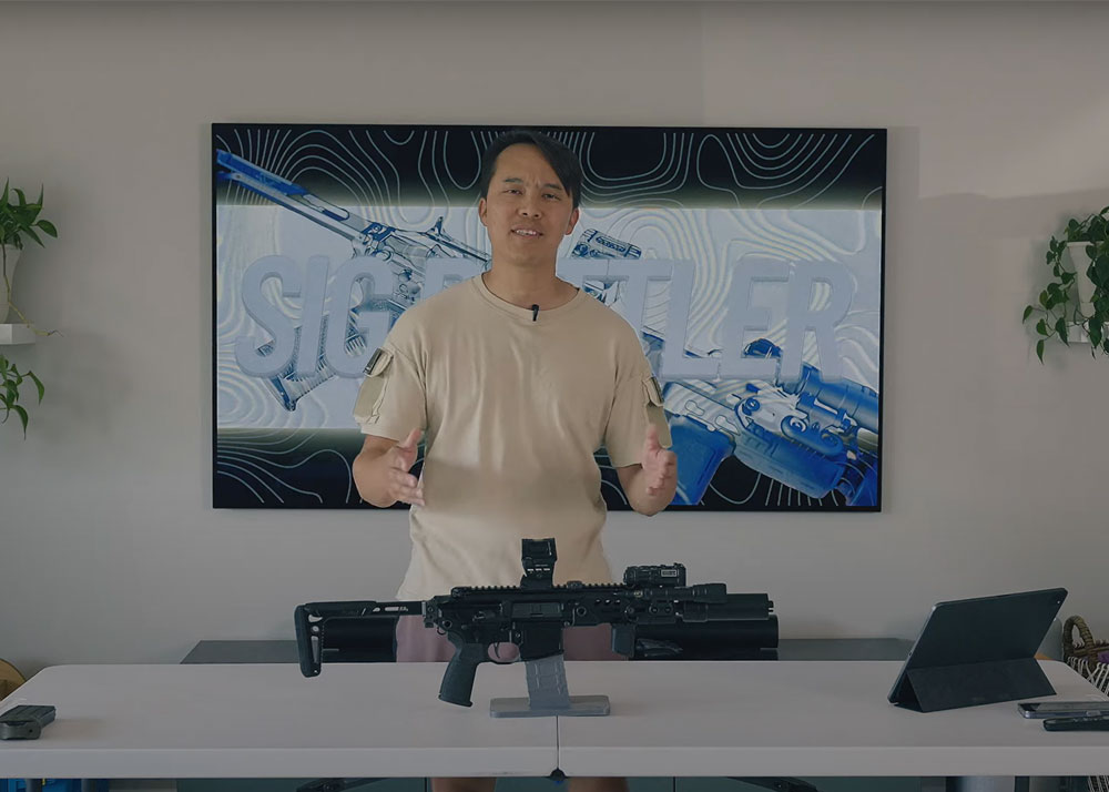 Cephas858: Toxicant SIG Rattler LT MWS Gas Blowback Rifle | Popular ...