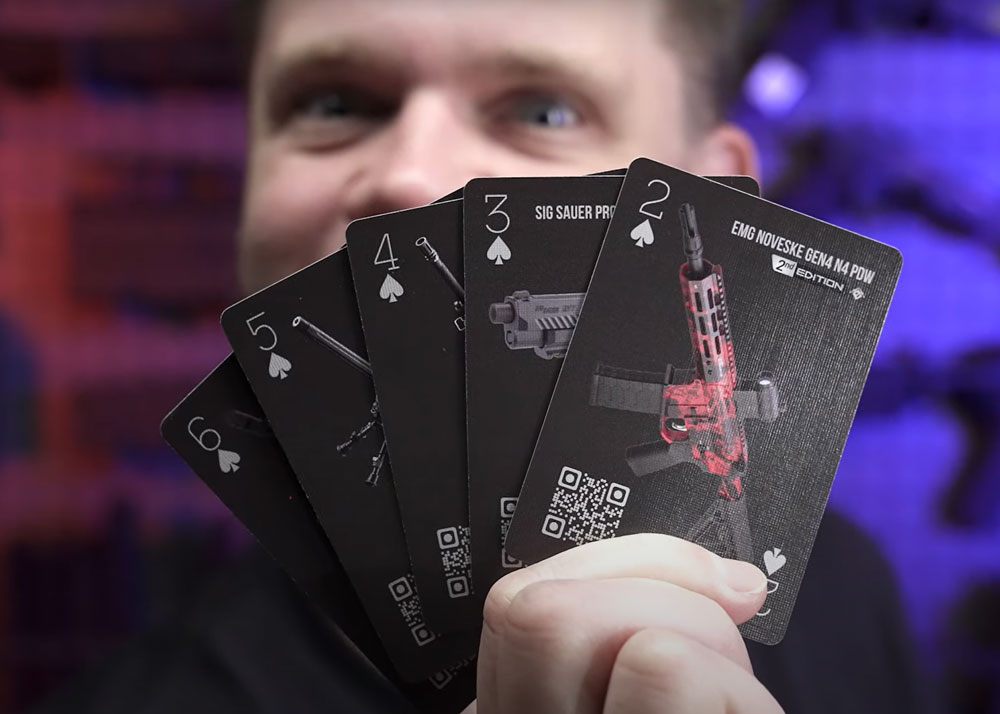 Evike.com "Weapons Cache" Ultimate Collectible Playing Cards | Popular ...