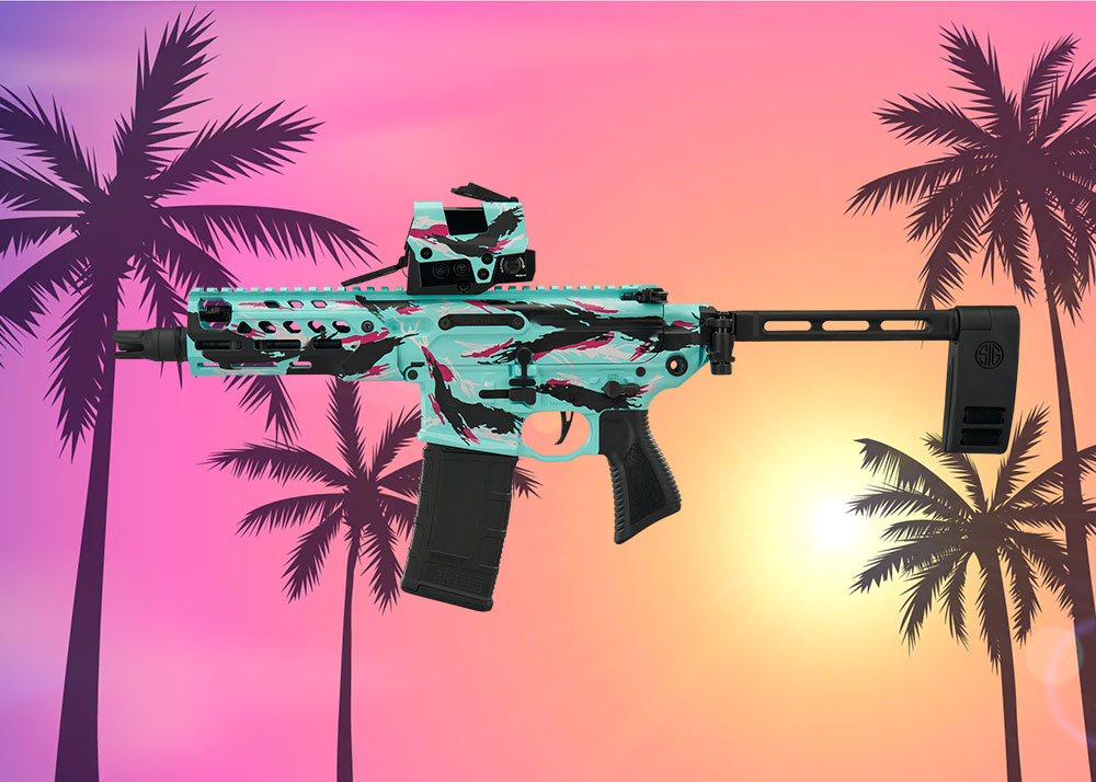 The SIG MCX LT Rattler Miami Tiger Stripe Limited Edition Gives The ...