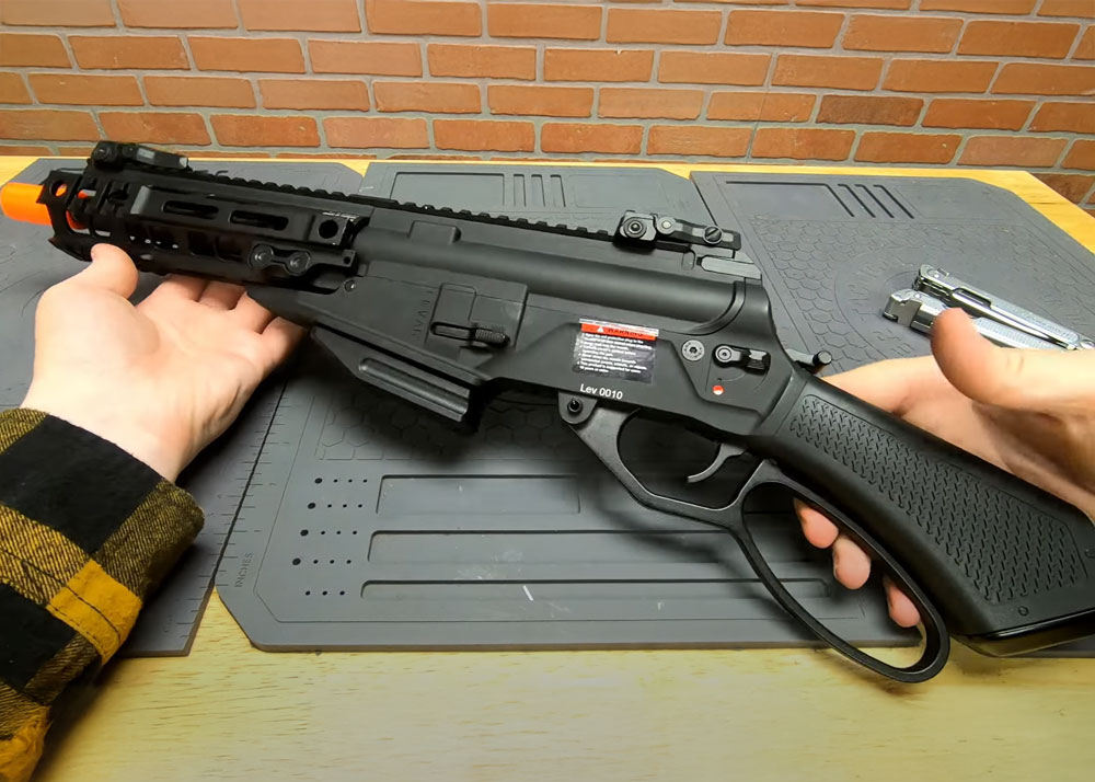 Wyhaq On G&G's New LevAR Lever Action Airsoft Rifle | Popular Airsoft ...