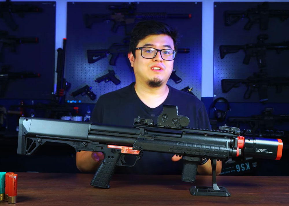 SK Airsoft's Tokyo Marui Kel-Tec KSG Gas Shotgun Review | Popular ...