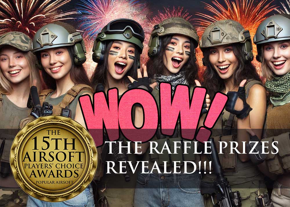 Get Ready To Win: The 15th Airsoft Players' Choice Awards Raffle Prizes ...