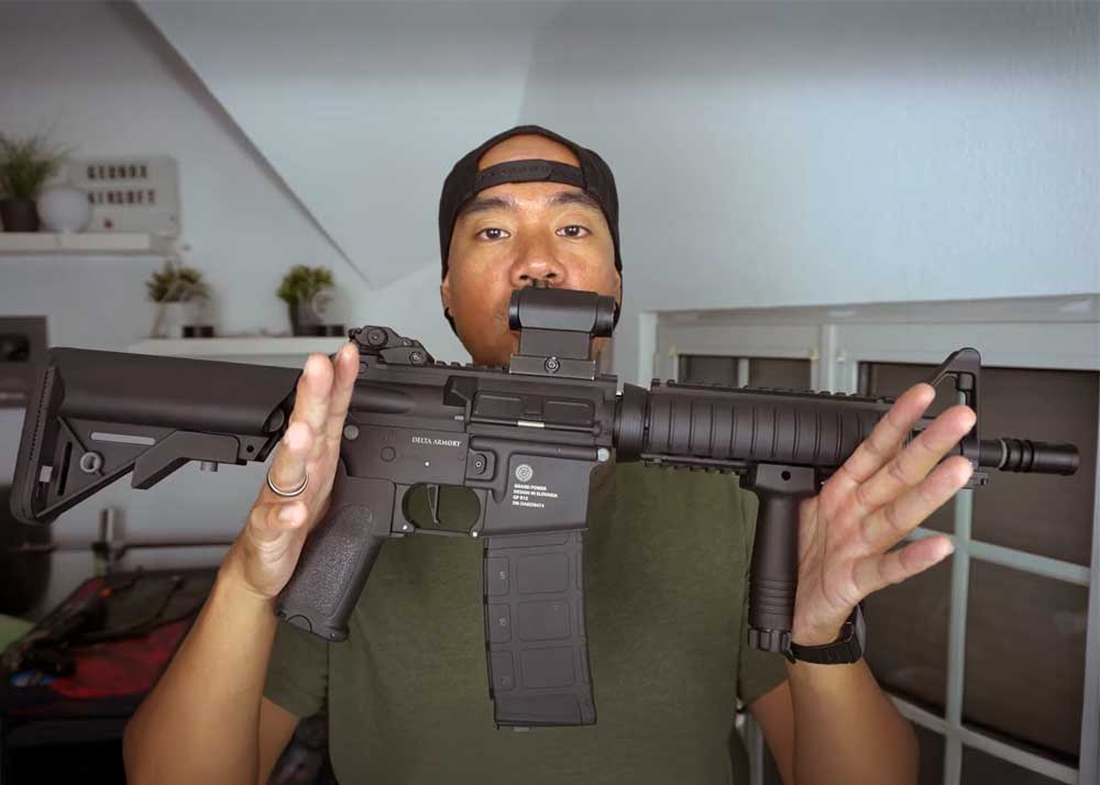 The BTG Custom CQBR Black For Beginners | Popular Airsoft: Welcome To ...