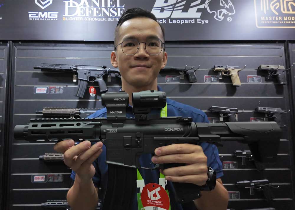 ICS Airsoft DDMK18 RIII & DDM4 PDW At MOA Taiwan 2024 | Popular Airsoft: Welcome To The Airsoft ...