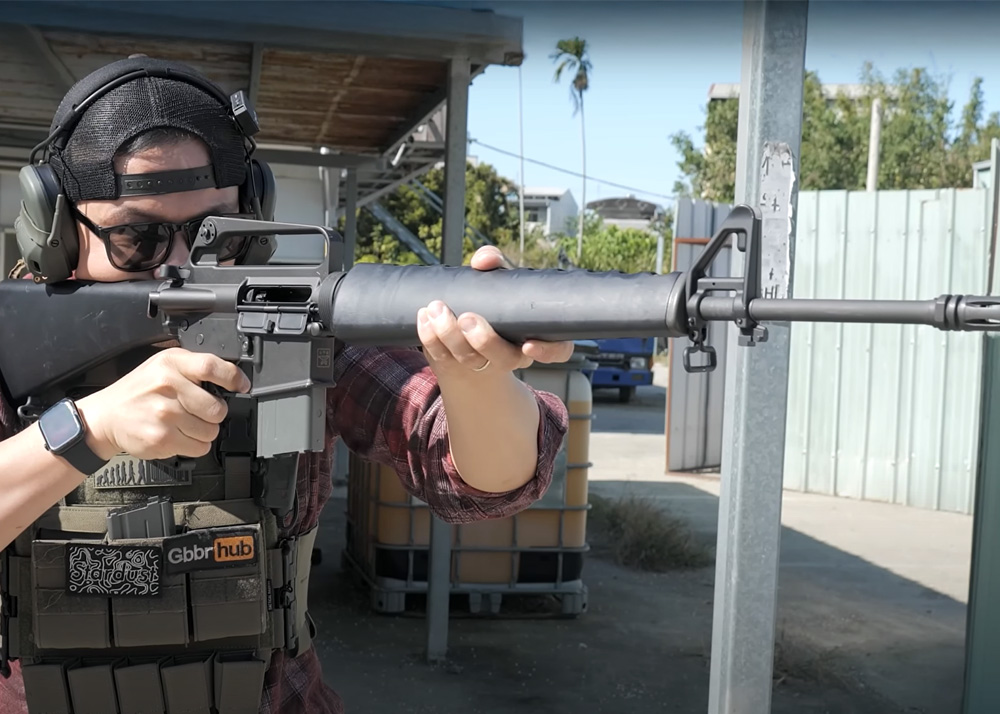 4UAD Smart Airsoft VFC M16A1 + MAGNUS PRO AR ASMR | Popular Airsoft ...