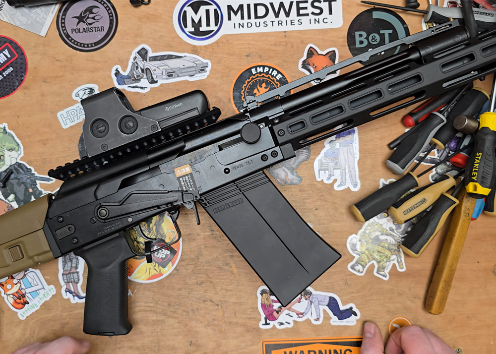 Jaeger Precision's Tokyo Marui Saiga Project | Popular Airsoft: Welcome ...