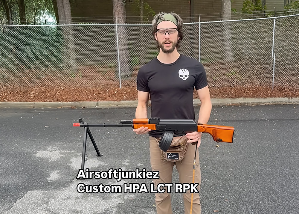 Airsoftjunkiez Custom HPA LCT Airsoft RPK | Popular Airsoft: Welcome To ...