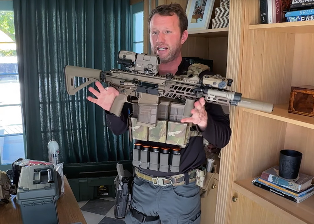 6mm Badger's Full GBBR Loadout with XM5 & Volcano Launcher | Popular ...