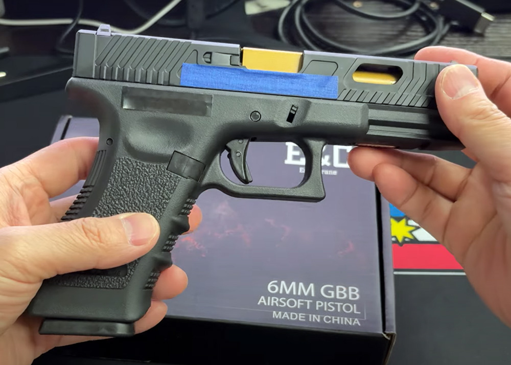 E&C Combat Master G17 GBB Pistol | Popular Airsoft: Welcome To The ...