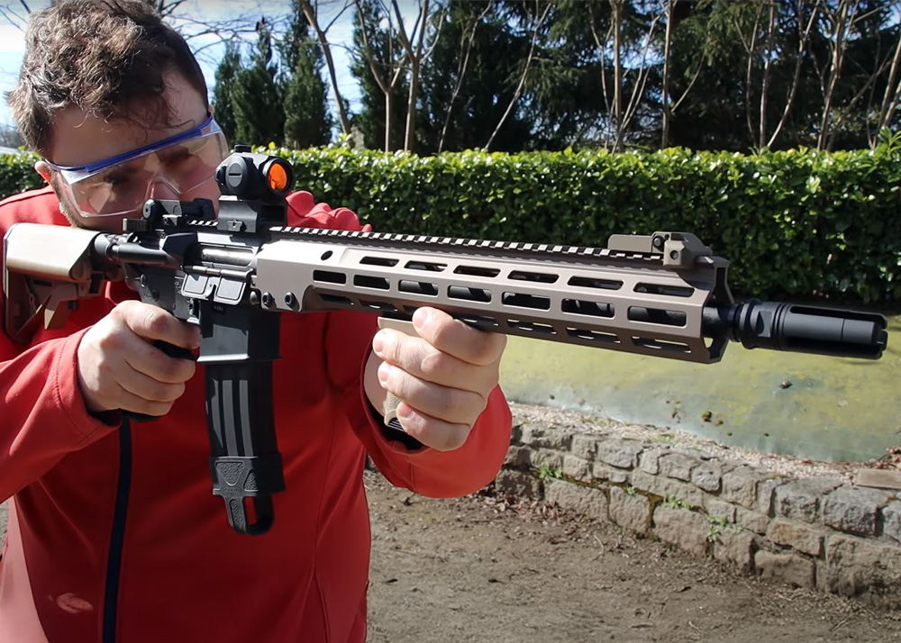 Timerzanov Airsoft: Tokyo Marui URG-I SOPMOD Block 3 NGRS | Popular ...