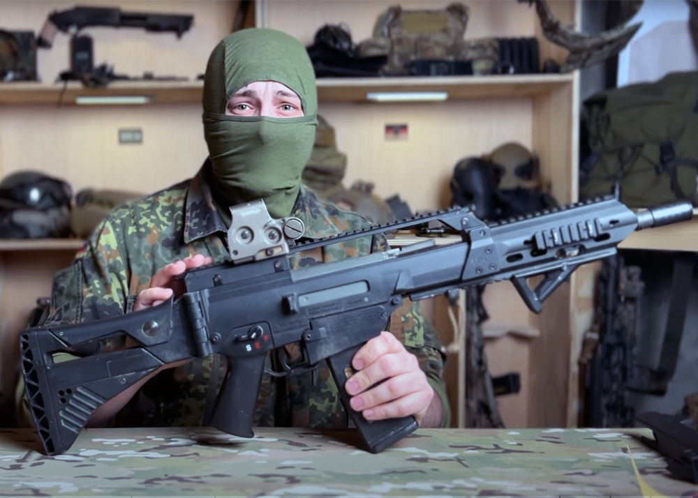 The Gear Locker: Clutch Precision G36Ka4 Top Rail | Popular Airsoft ...