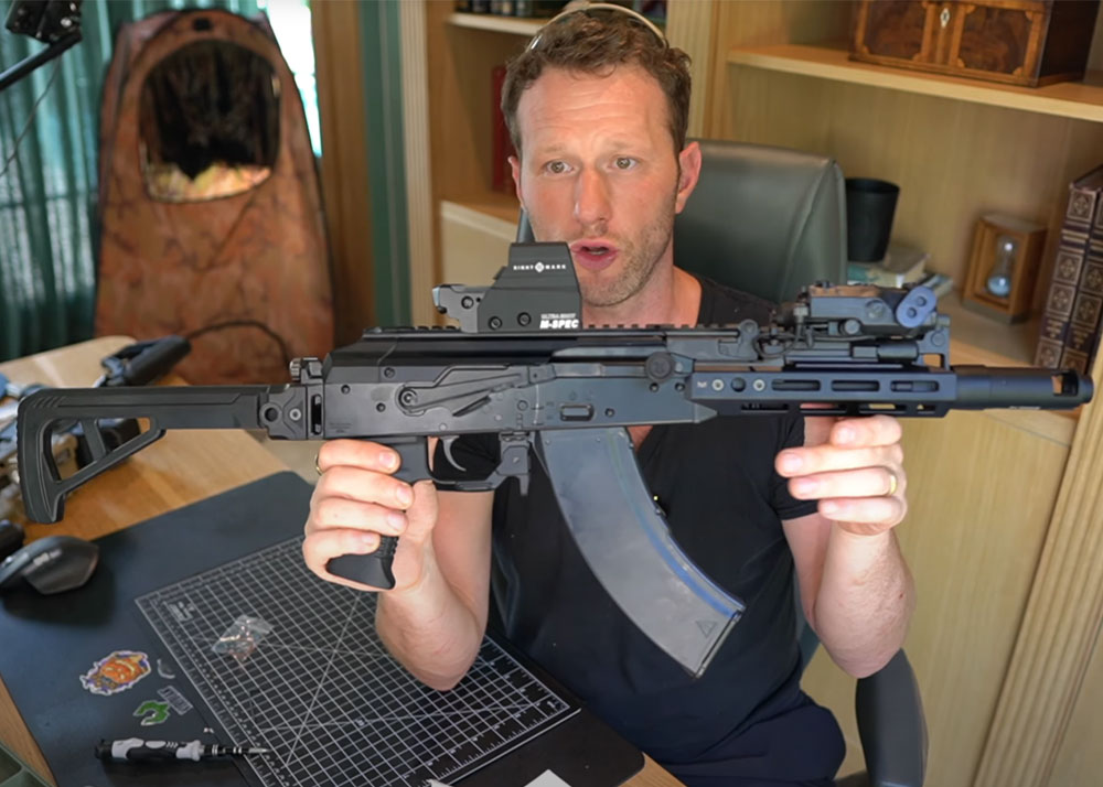 Acetech Blaster AK Tracer Installed On The Tokyo Marui AKX GBB | Popular Airsoft: Welcome To The ...