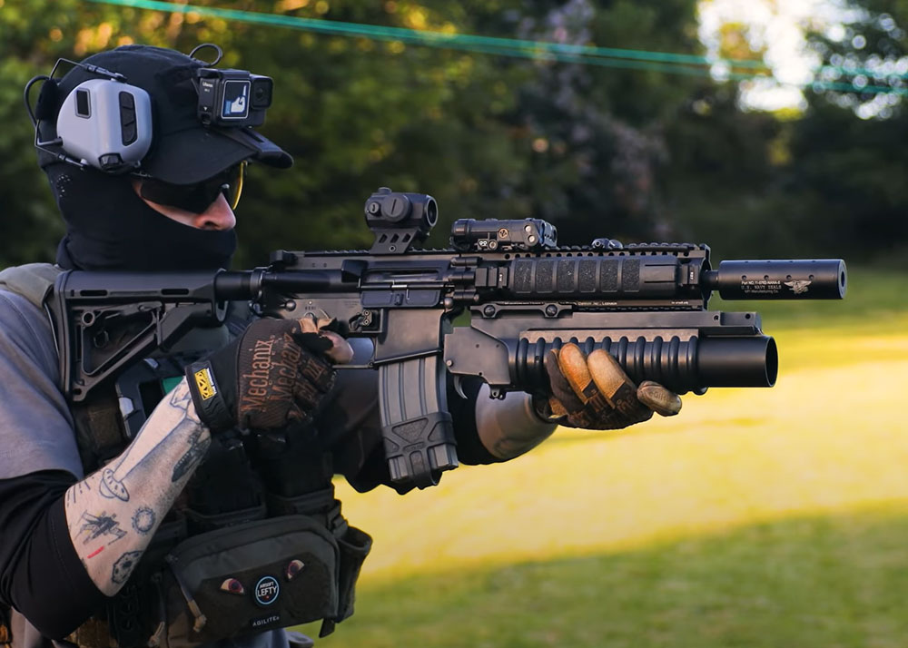 Tokyo Marui MWS MK18 Build w/ Grenade Launcher | Popular Airsoft ...