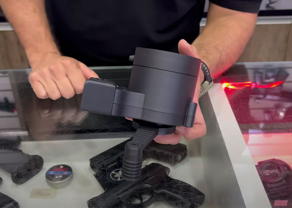 3D Printed Polymer Speedloader For M4 Magazines | Popular Airsoft ...