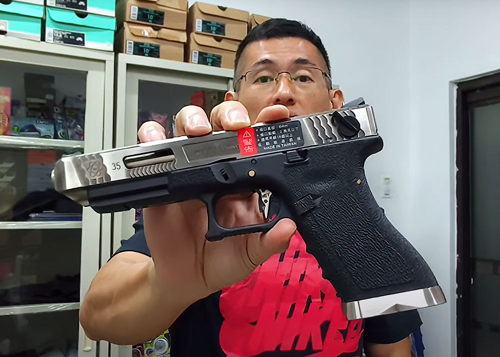 WE Glock 35 Force Series T7 GBB Pistol At Redmantoys | Popular Airsoft: Welcome To The Airsoft World