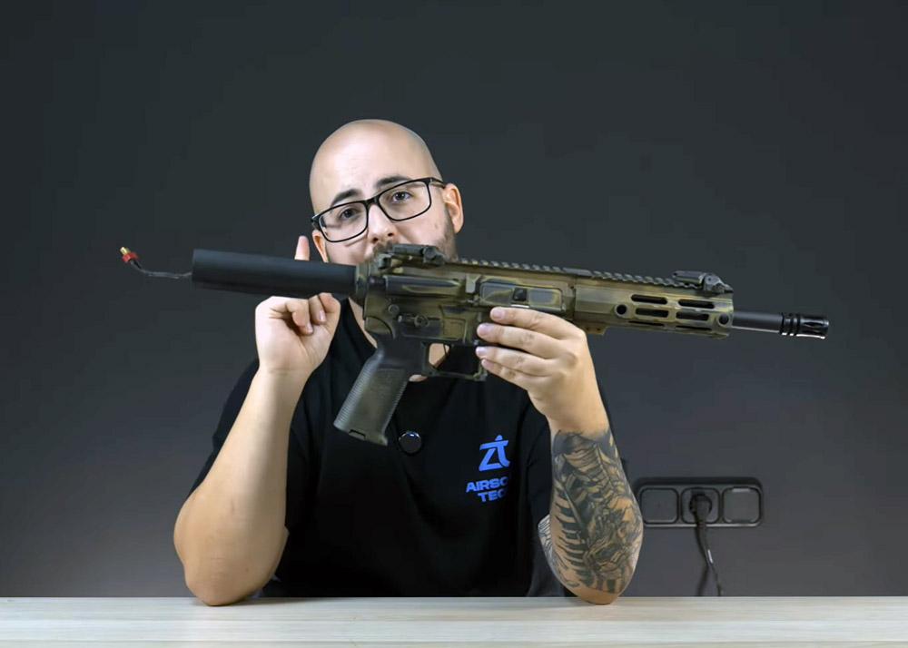 LIMA SIX Belt-Fed Upper Receiver Test | Popular Airsoft: Welcome To The ...