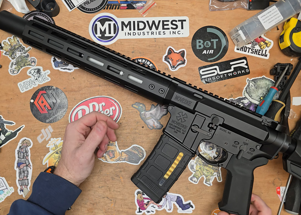 Jaeger Precision On The Double Eagle Noveske N4 SD MWS GBBR | Popular ...