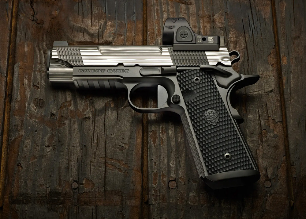 Cabot Guns' Damascus Steel Handgun: The Apocalypse 2.0 | Popular ...