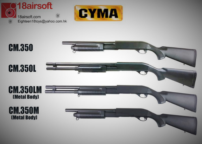 CYMA Airsoft Shotguns At 18Airsoft | Popular Airsoft: Welcome To The ...