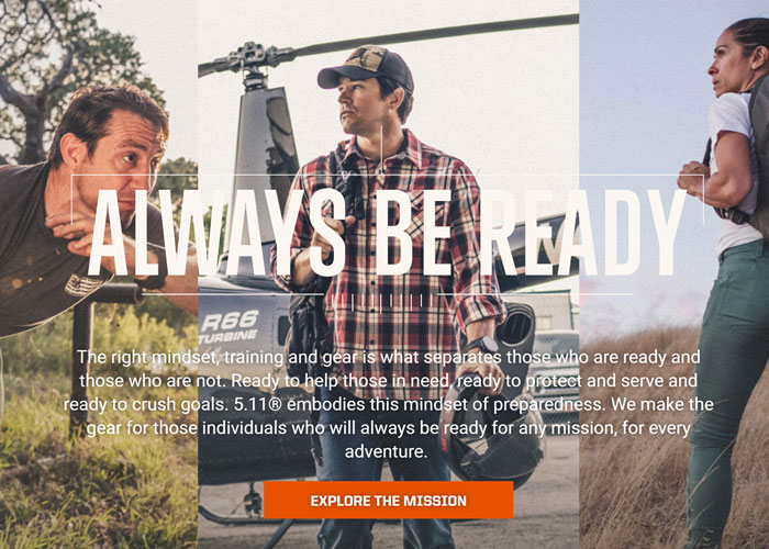 5.11 Tactical Announces Charity Partnership | Popular Airsoft: Welcome ...