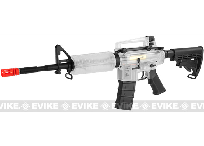 Clear M4 Airsoft Gun