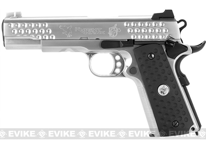 WE Full Metal Custom Silver 1911 Knighthawk | Popular Airsoft: Welcome ...