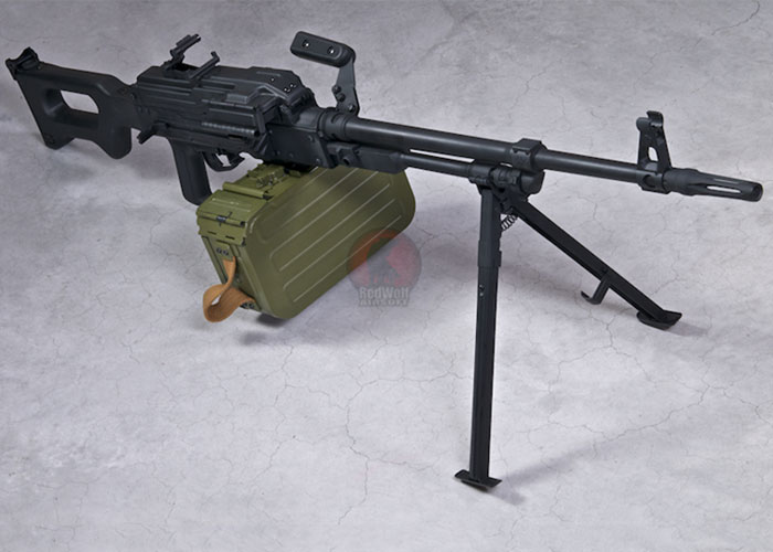 A&K PKM AEG Now at RedWolf | Popular Airsoft: Welcome To The Airsoft World