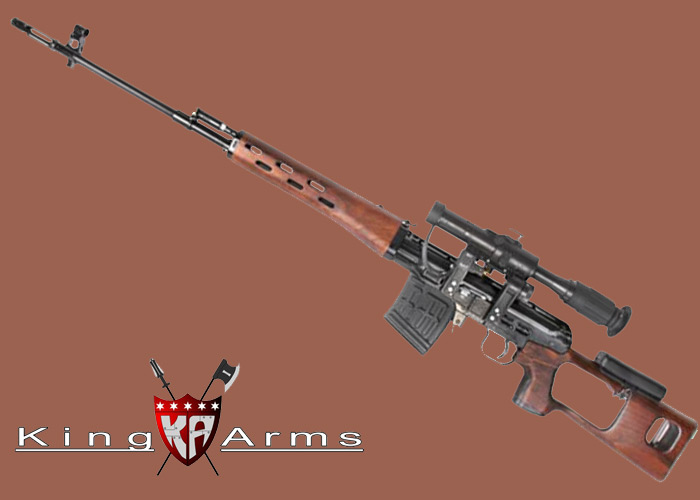 King Arms Kalashnikov Sniper Rifle Restock | Popular Airsoft: Welcome ...