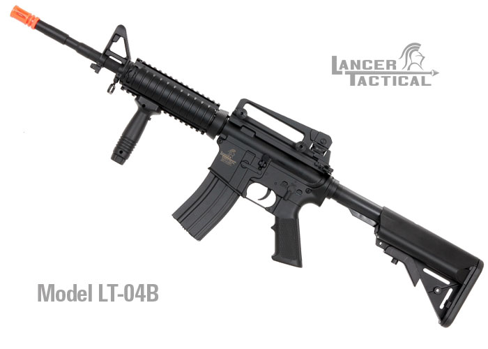 Lancer Tactical M4 RIS AEG at Airsoft Atlanta | Popular Airsoft ...