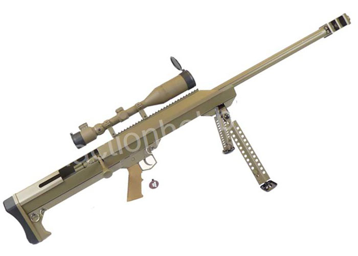 M99 Snow Wolf Sniper Rifle w/ Scope in Tan | Popular Airsoft: Welcome ...
