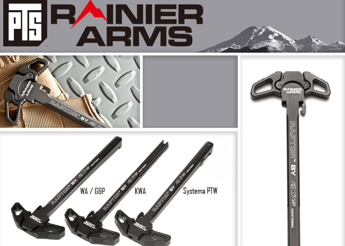 PTS Raptor Charging Handle for KWA LM4 | Popular Airsoft: Welcome To ...