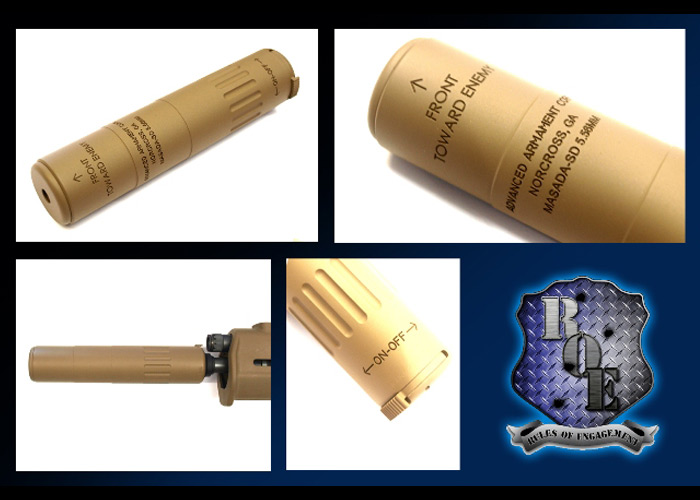 Magpul ACR Masada Silencer In DE At ROE | Popular Airsoft: Welcome To ...