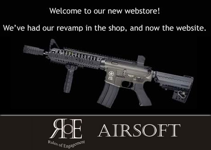 ROE Revamp Their Online & Offline Stores | Popular Airsoft: Welcome To ...