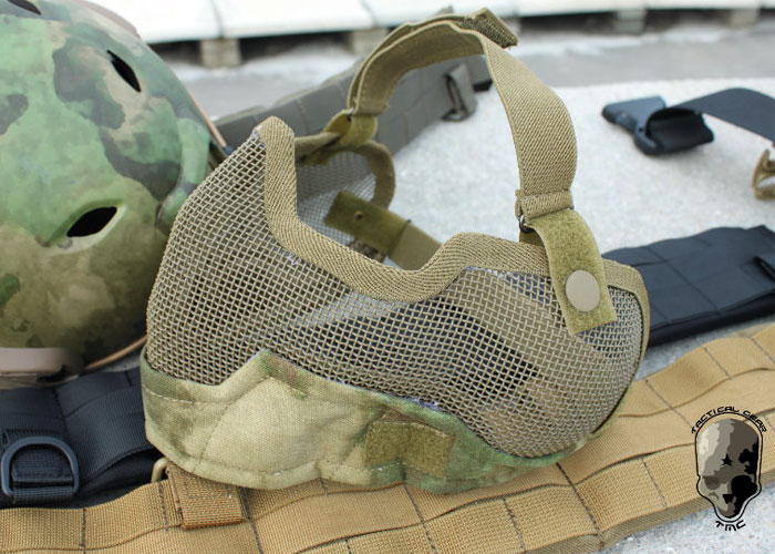 TMC V2 Strike Metal Mesh Mask A-TACS FG | Popular Airsoft: Welcome To ...