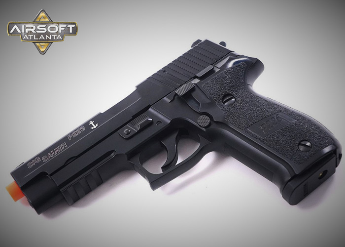 Airsoft Atlanta: SIG P226 Navy GBB Pistol | Popular Airsoft: Welcome To ...