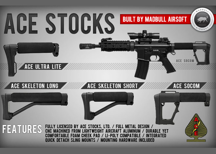 New ACE Stocks from MadBull Airsoft | Popular Airsoft: Welcome To The ...