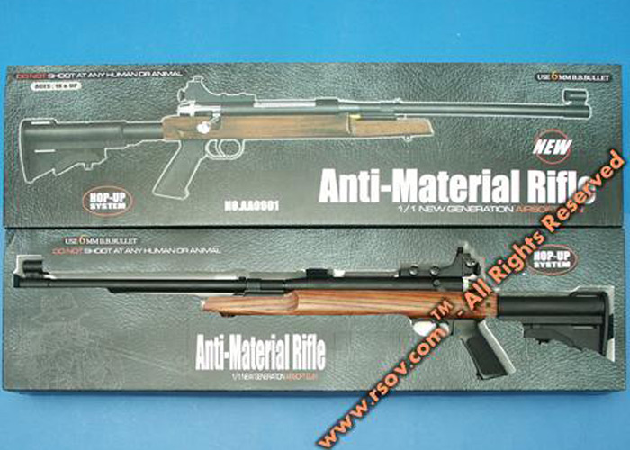 ACM Anti-Material Rifle at RSOV Express | Popular Airsoft: Welcome To ...