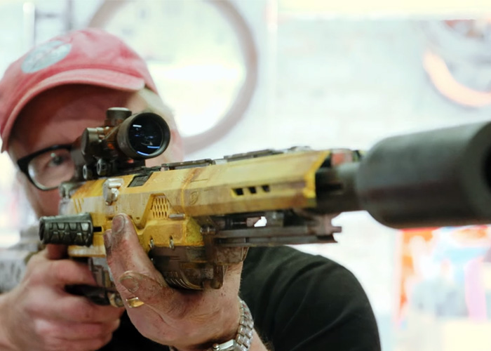 Adam Savage Builds A Custom NERF Rifle | Popular Airsoft: Welcome To ...