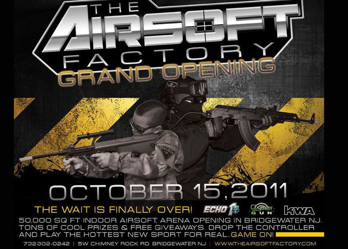 The Airsoft Factory Grand Opening All Set | Popular Airsoft: Welcome To ...