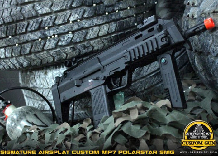 PolarStar MP7 Custom, Capt. America & More | Popular Airsoft: Welcome ...