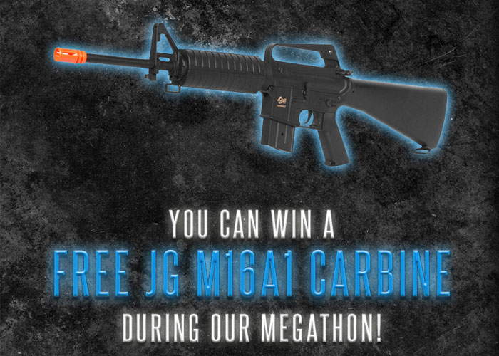 Airsoft Megathon JG M16A1 AEG Winner | Popular Airsoft: Welcome To The ...