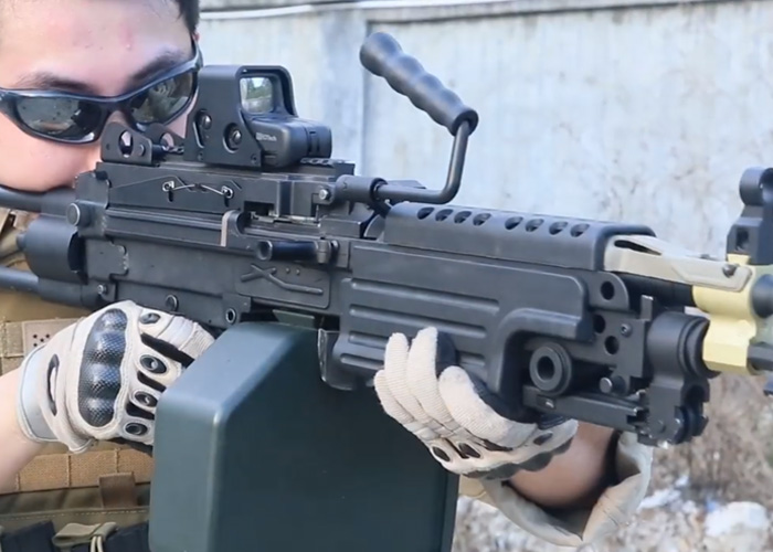 A&K M249 Gas Blowback Quick Video | Popular Airsoft: Welcome To The ...