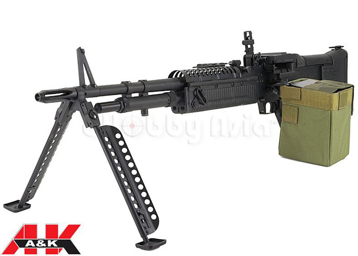 A&K M60VN Airsoft Light Machine Gun | Popular Airsoft: Welcome To The ...