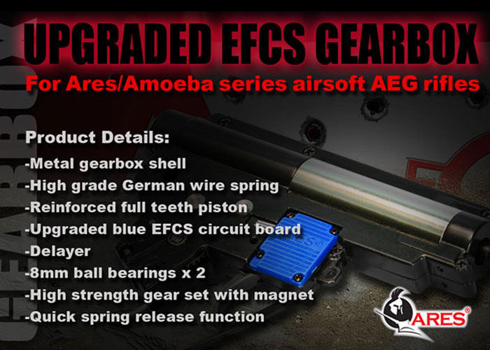 Ares-Amoeba Upgraded EFCS Gearbox | Popular Airsoft: Welcome To The ...