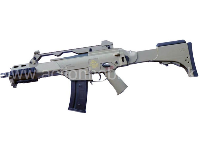 Ares G36CV /C EBB Dark Earth at Action Hobbies | Popular Airsoft ...