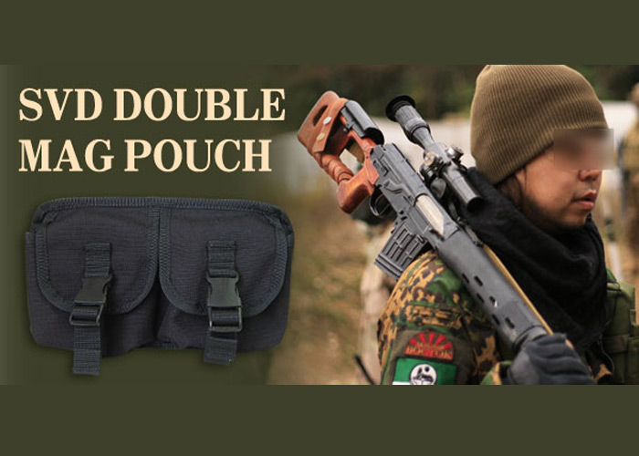 ASF SVD Double Mag Pouch | Popular Airsoft: Welcome To The Airsoft World